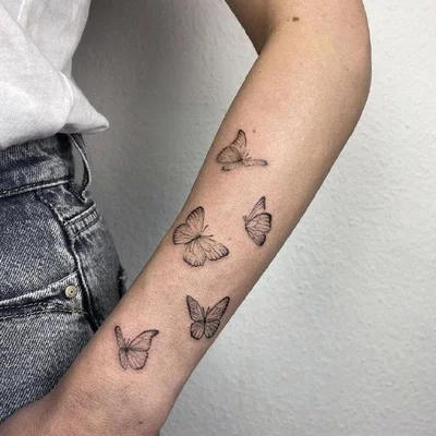 Tatuaj Fluture: Simbol al Transformării și Libertății | VeAn Tattoo